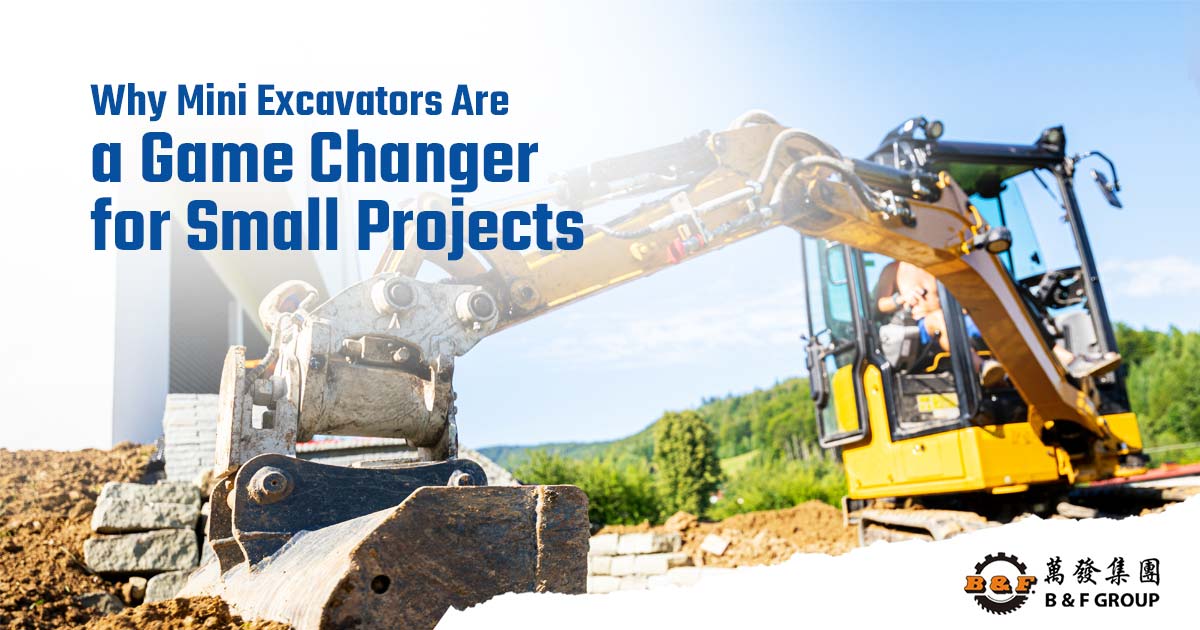 Why Mini Excavators Are a Game Changer for Small Projects